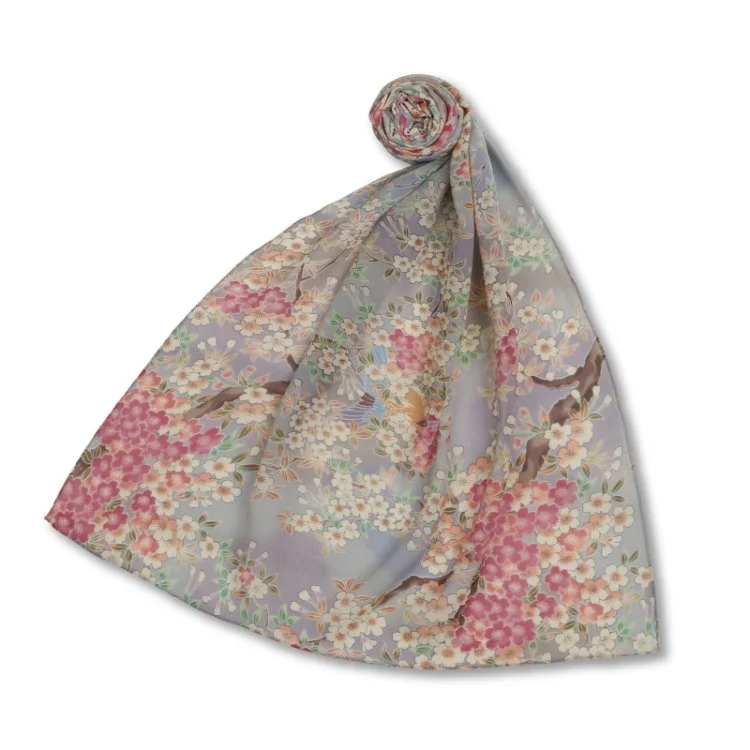 SCARVES & WRAPS - Kimono Aloha shirts in Kyoto Japan