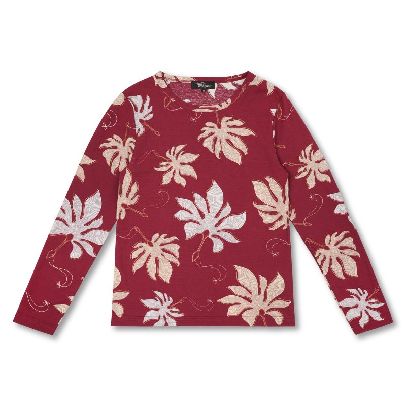 Tefu Tefu "Butterfly" Quarter-Sleeve Tee (White) - Japanese Kimono ...