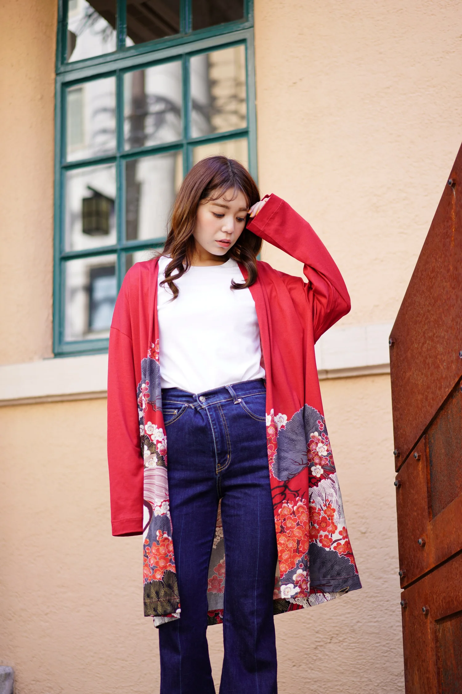 Japanese Style Cardigan - Kimono Aloha shirts in Kyoto Japan