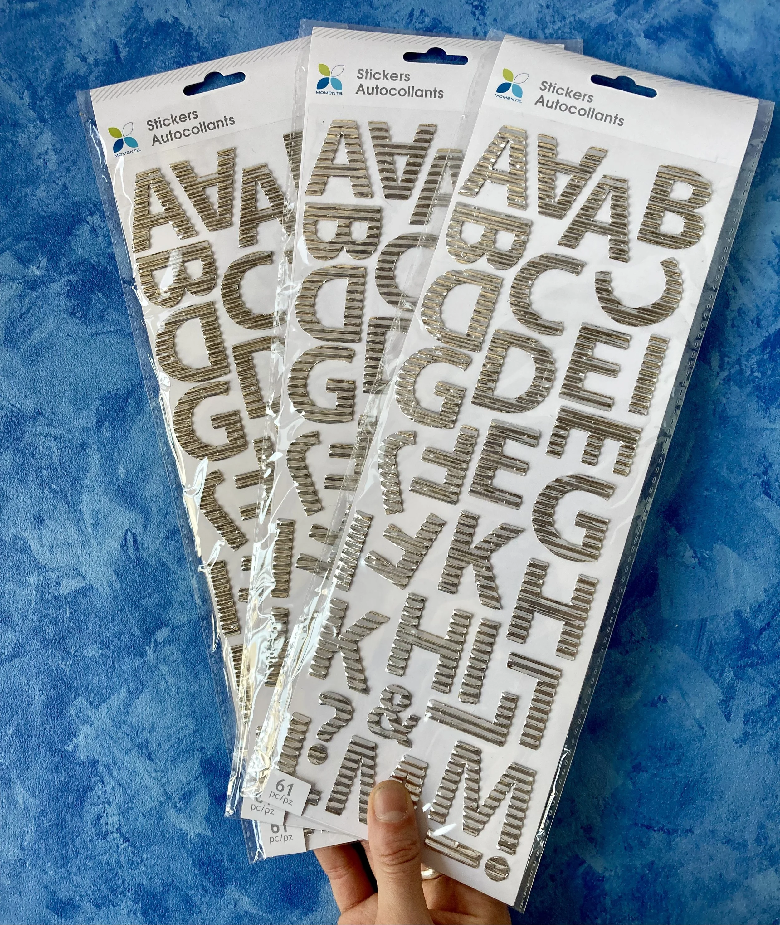 Alphabet Sticker Pack — INDIGO HIPPO