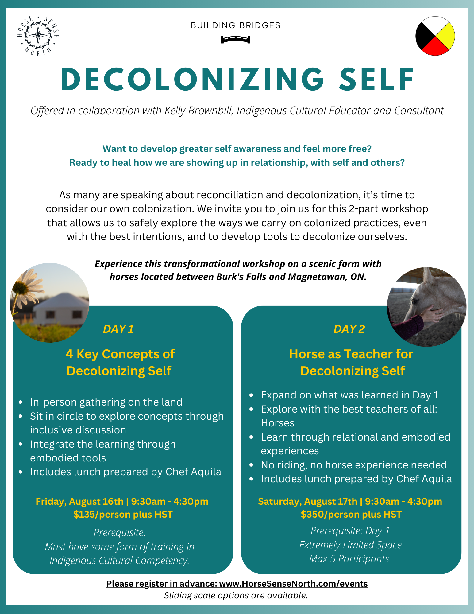 DECOLONIZING SELF - Offered in collaboration with Kelly Brownbill ...