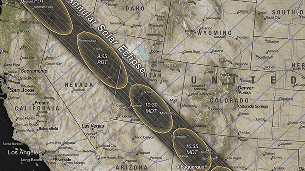 The Celestial Spectacle: Understanding the 2023 Annular Eclipse in Utah ...