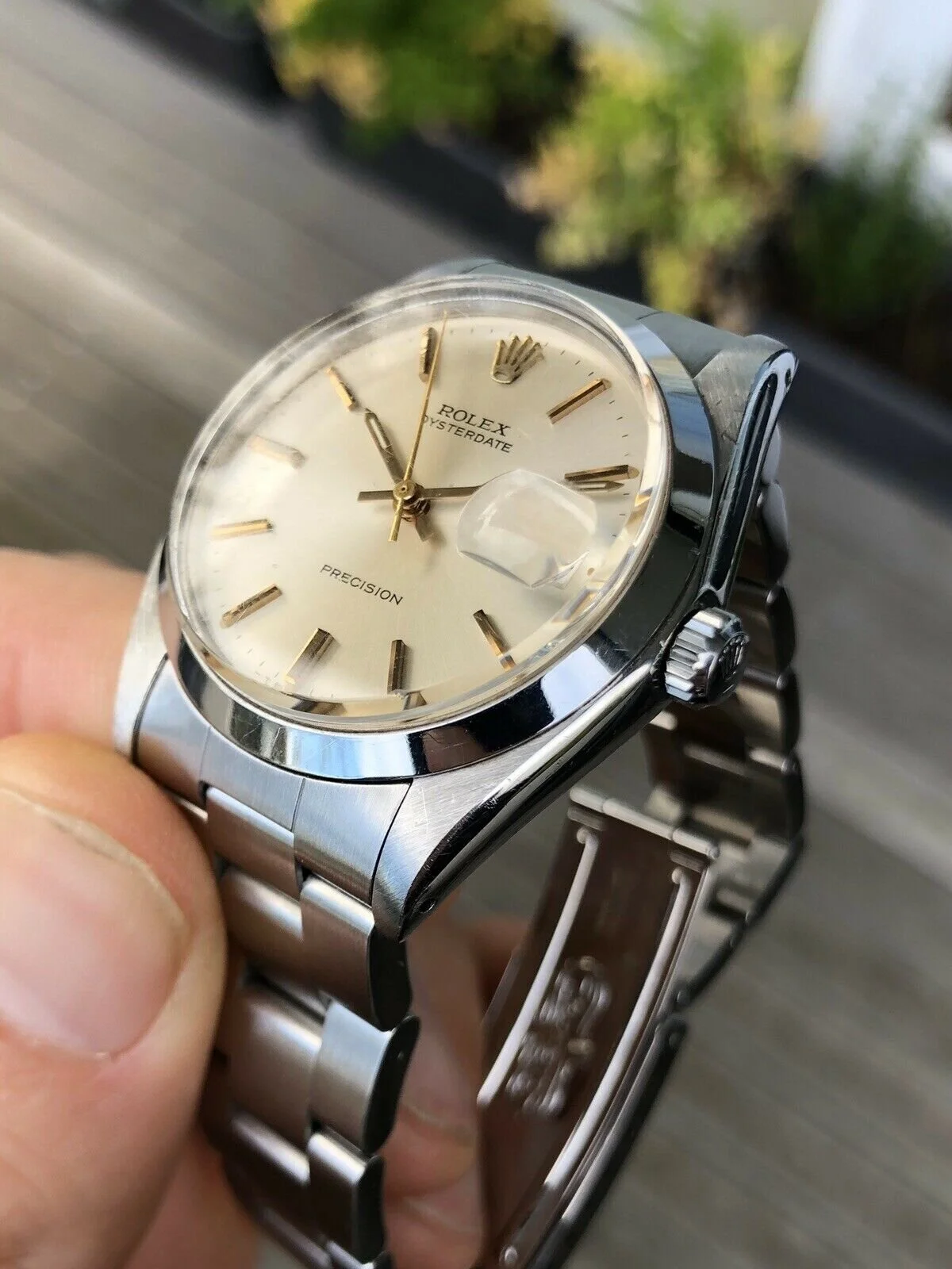 Rolex Oysterdate Precision 6694 — WATCH VAULT