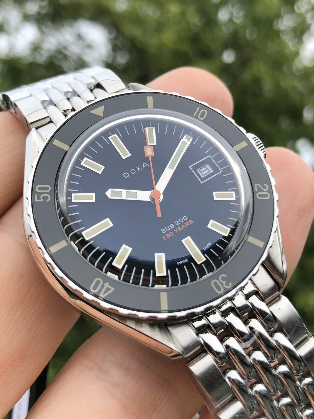 Doxa Sharkhunter Sub 200 130th Anniversary LE - Brand new — WATCH VAULT