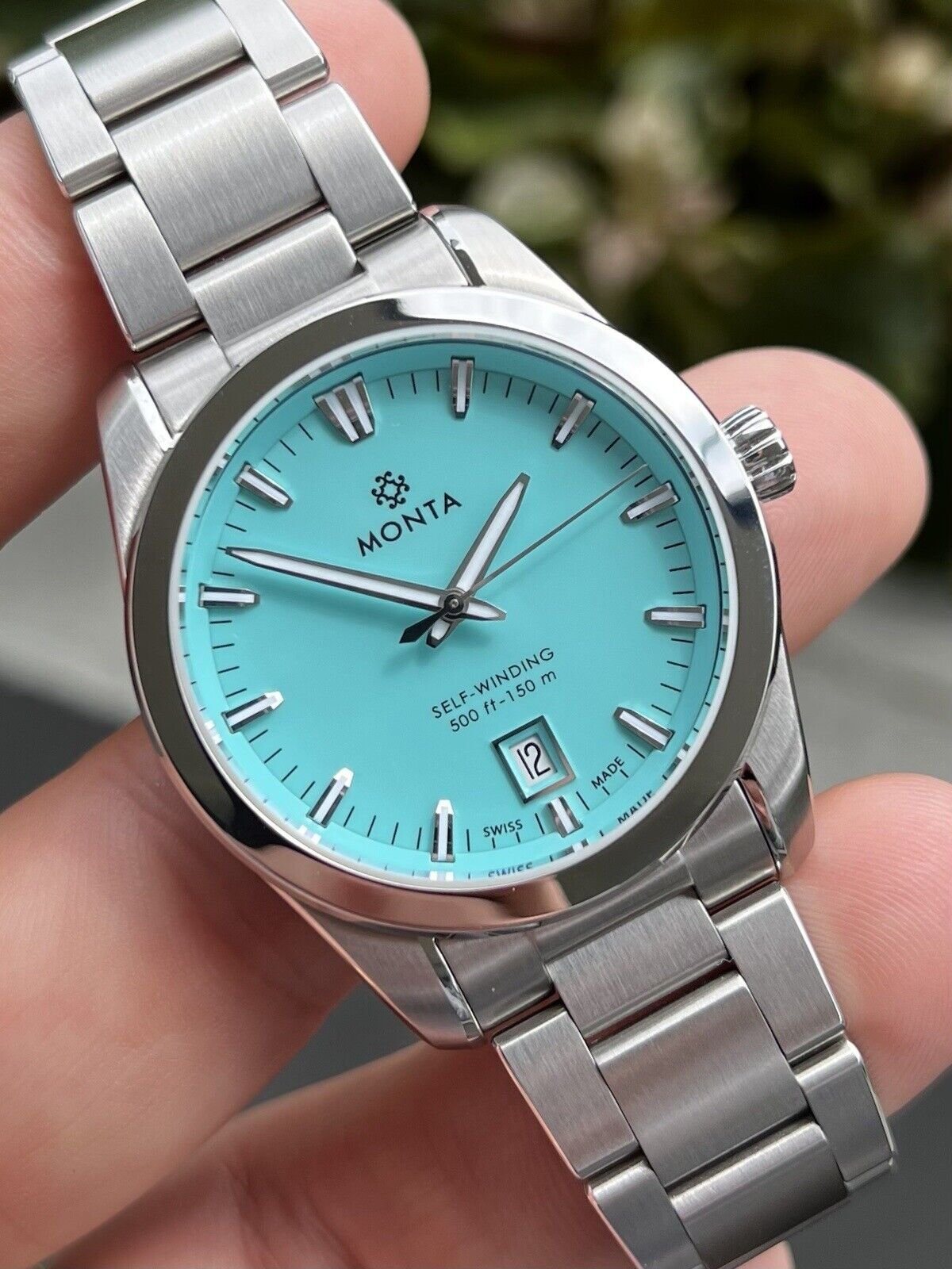Monta Noble Turquoise 'Tiffany' Dial - 2022 — WATCH VAULT