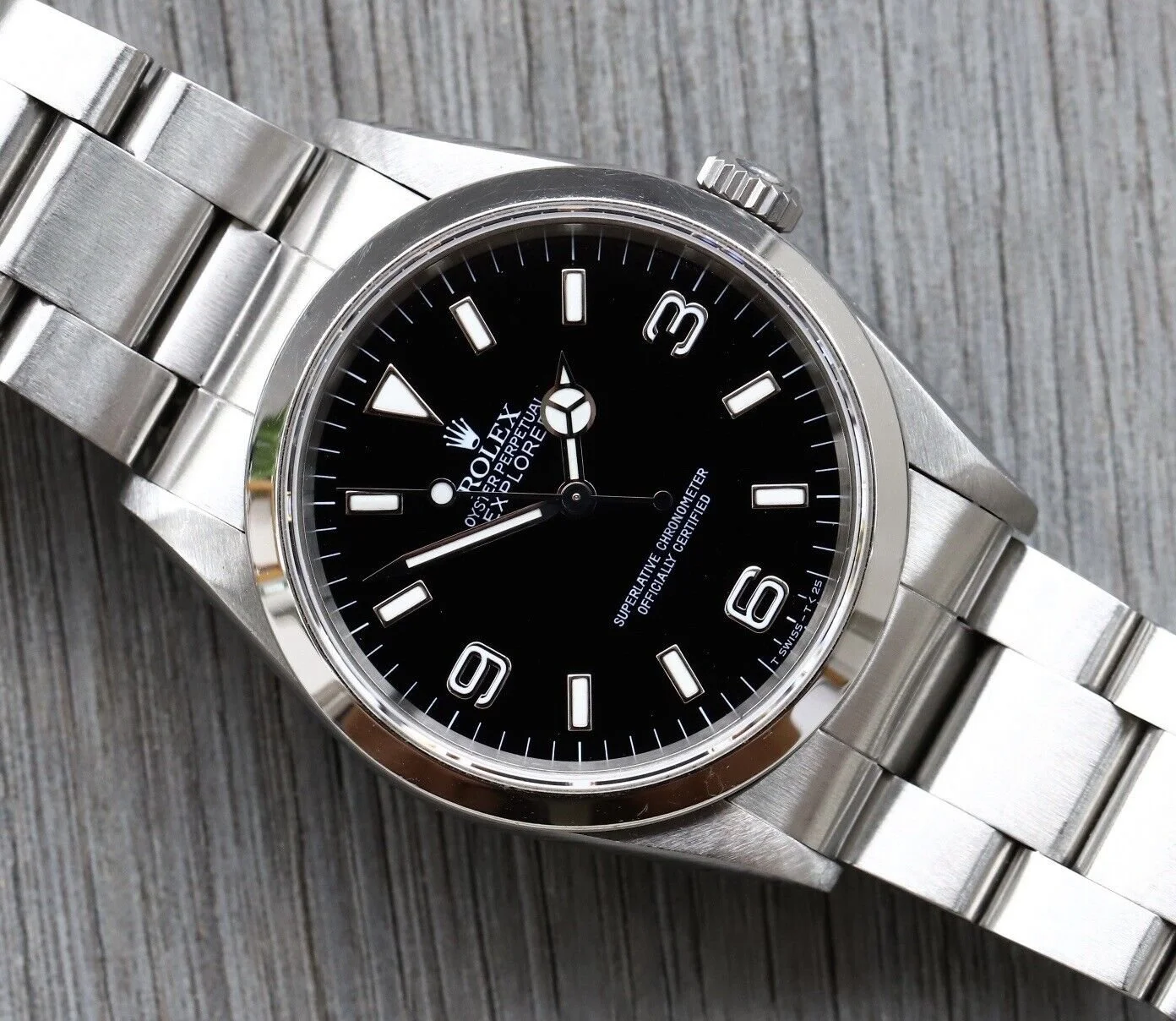 Rolex Explorer I 14270 Tritium U-Serial - 1997 — WATCH VAULT