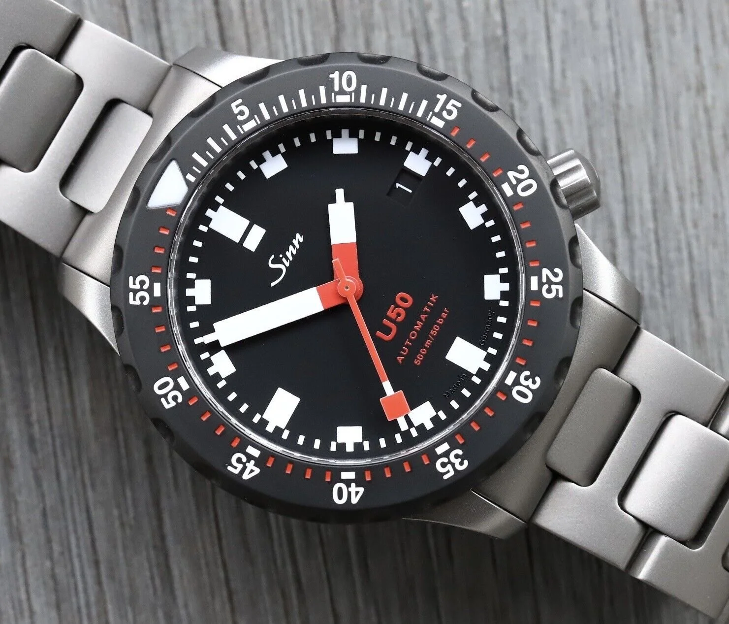 Sinn U50 SDR 1050.040 with Tegimented bracelet and Silicone - 2020 ...