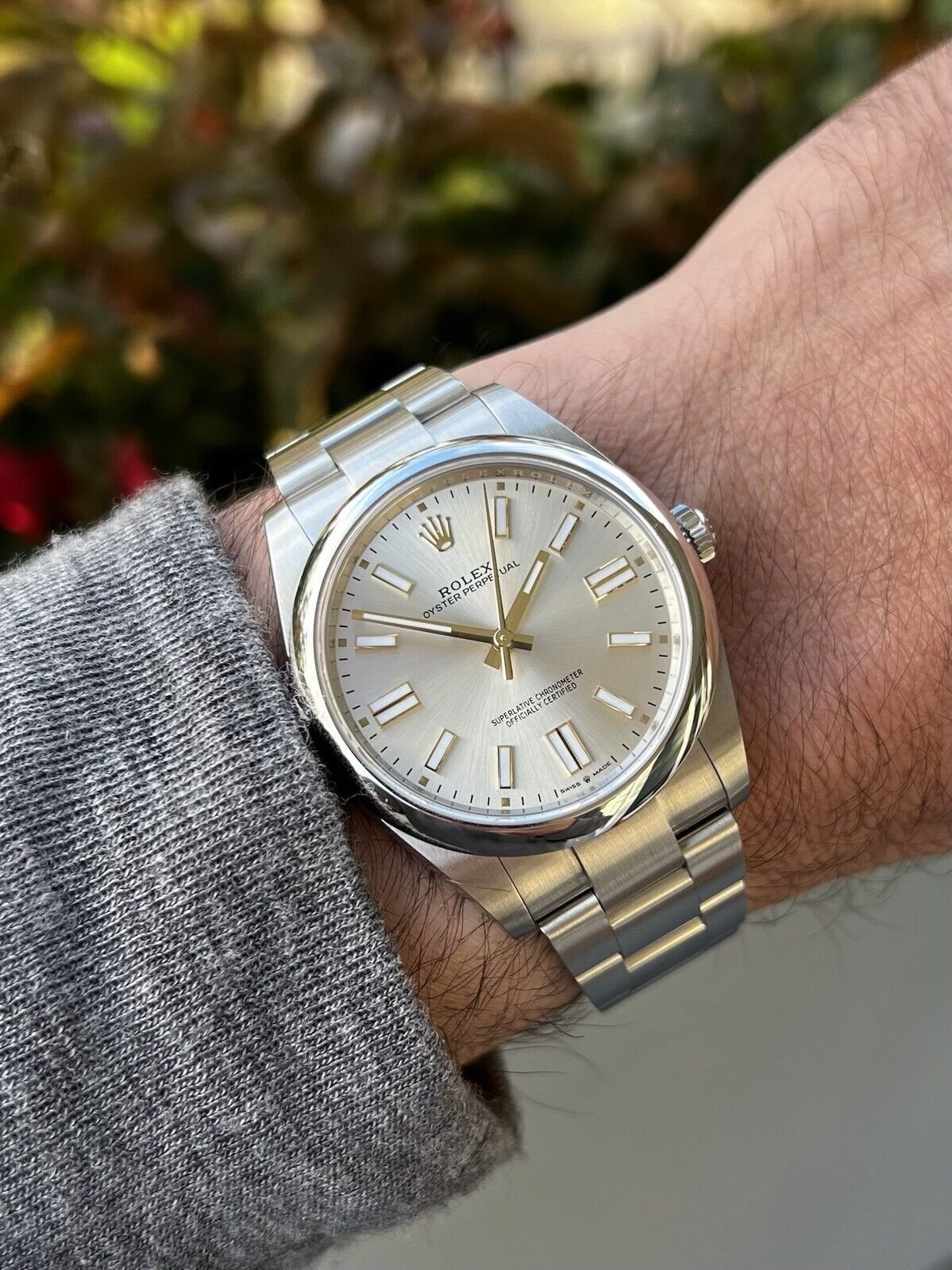 Rolex Oyster Perpetual 41 OP41 Silver Dial 124300 – 2022 — WATCH VAULT