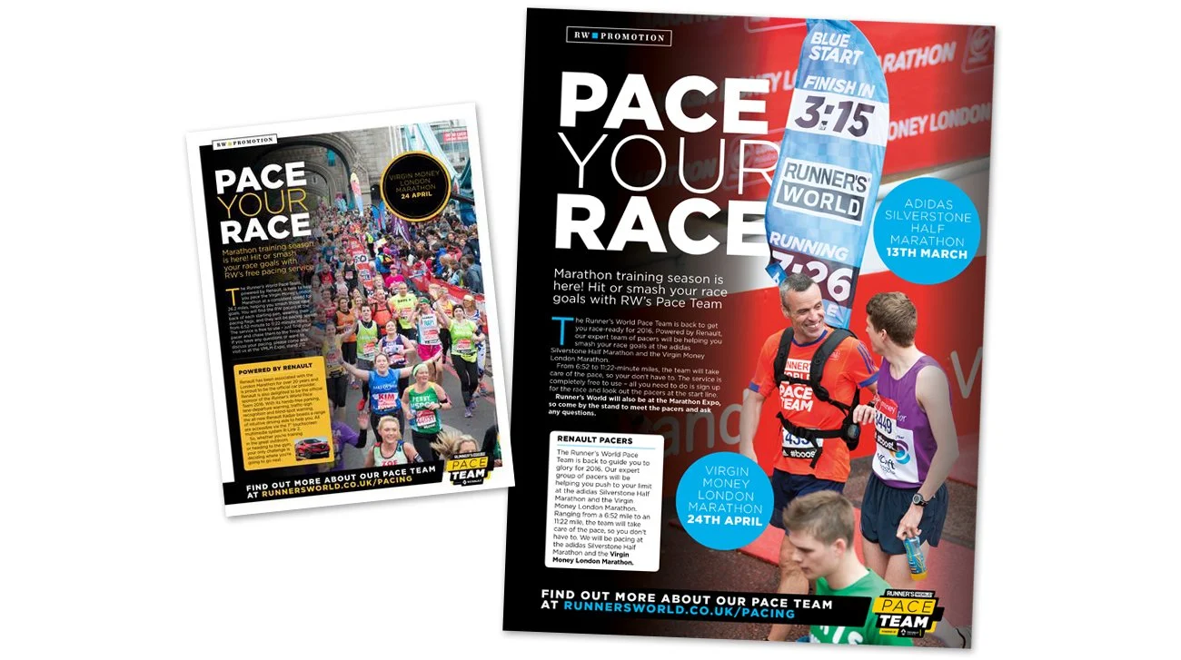 Runner's World / RENAULT London Marathon — Phorestt Phyre