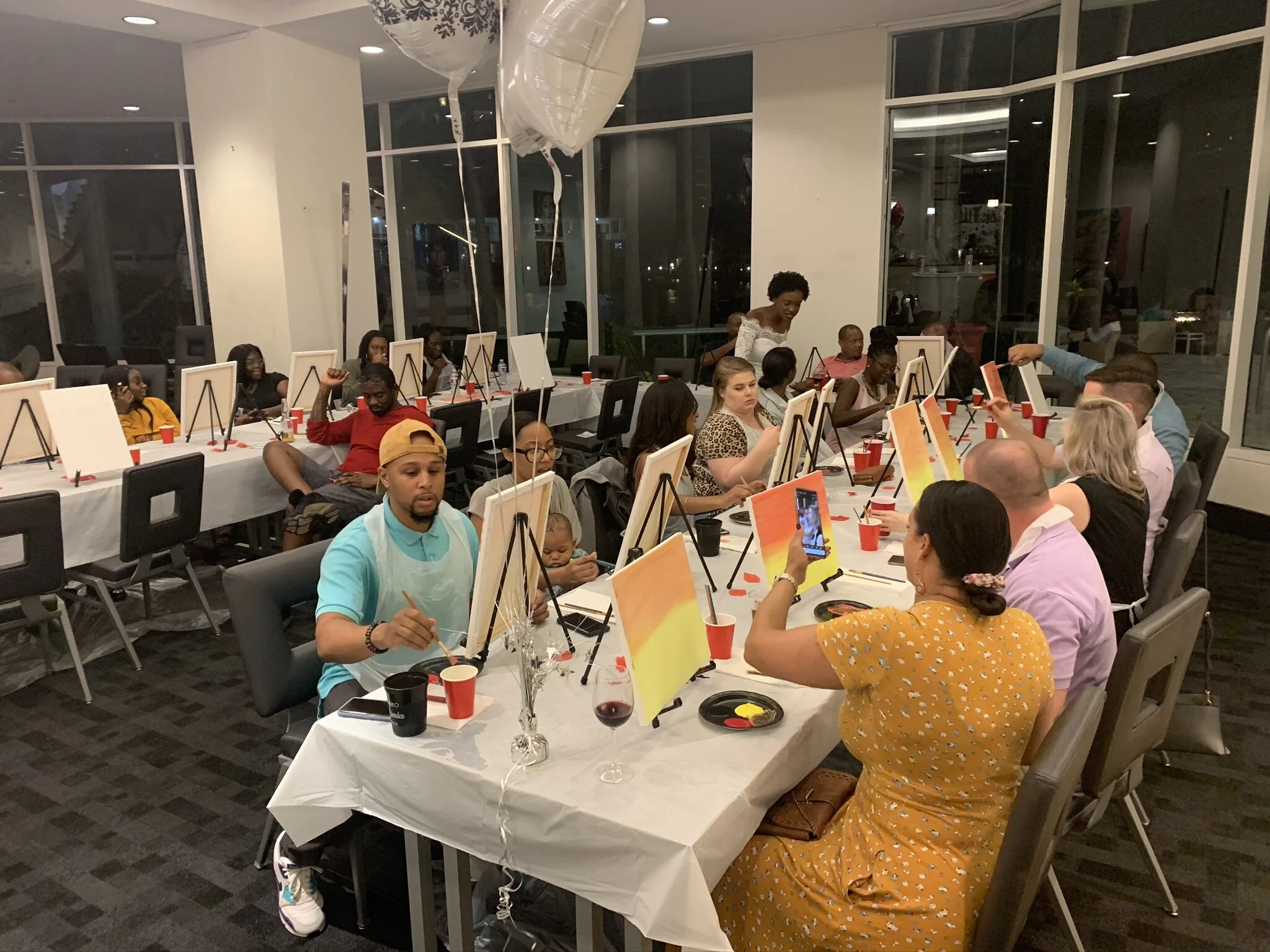 Group Paint Parties — Artbae