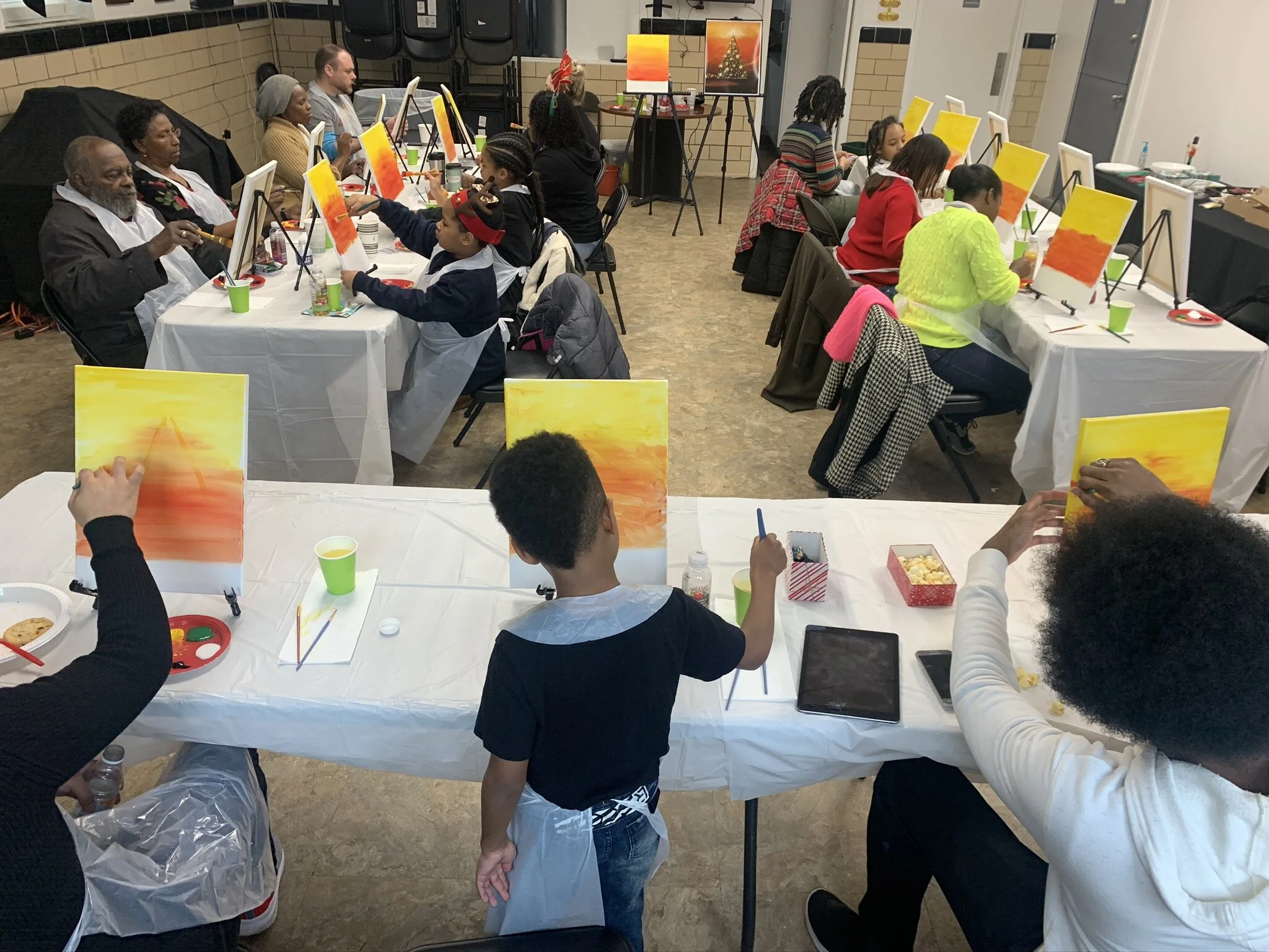 Group Paint Parties — Artbae