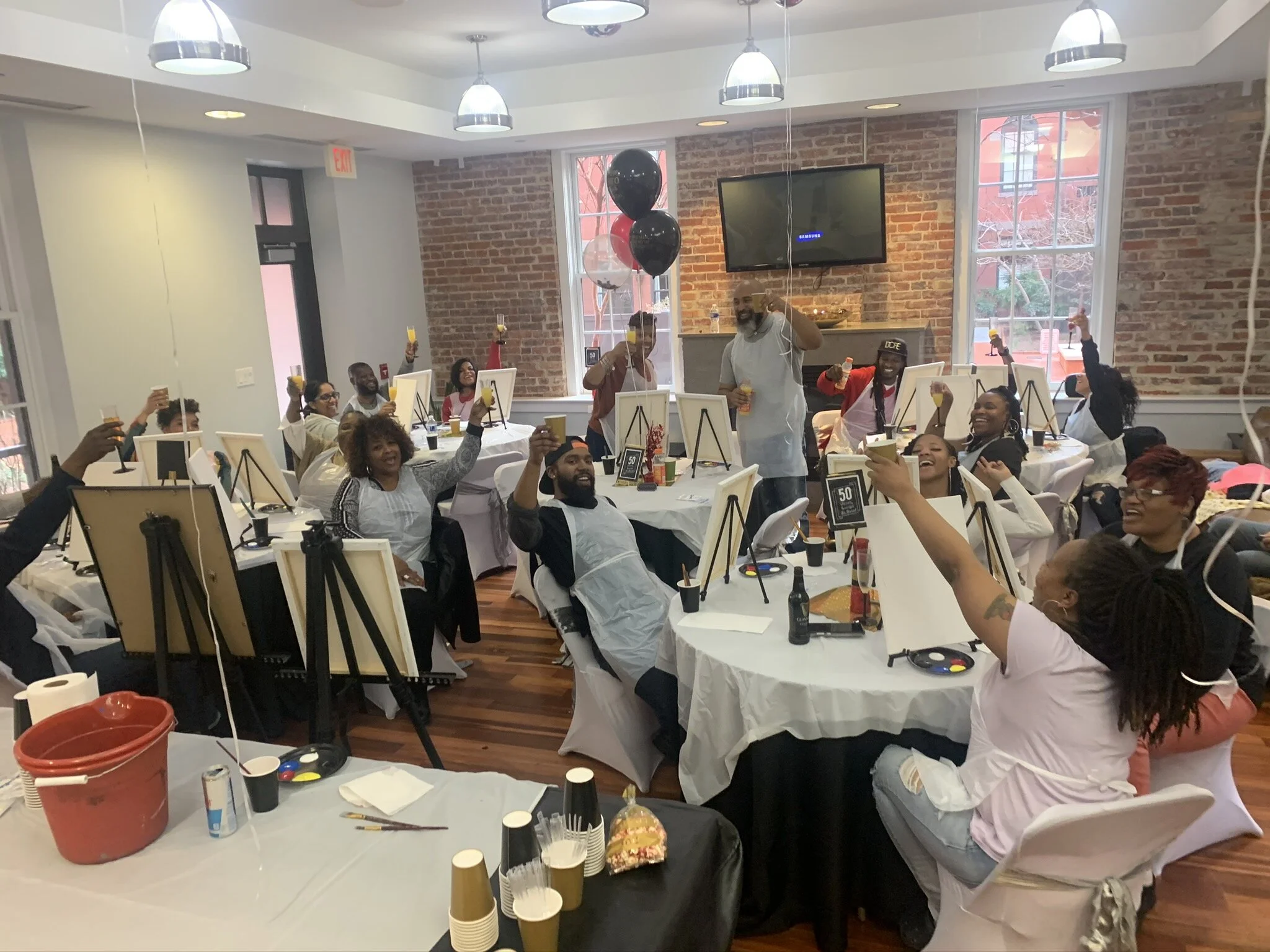 Group Paint Parties — Artbae