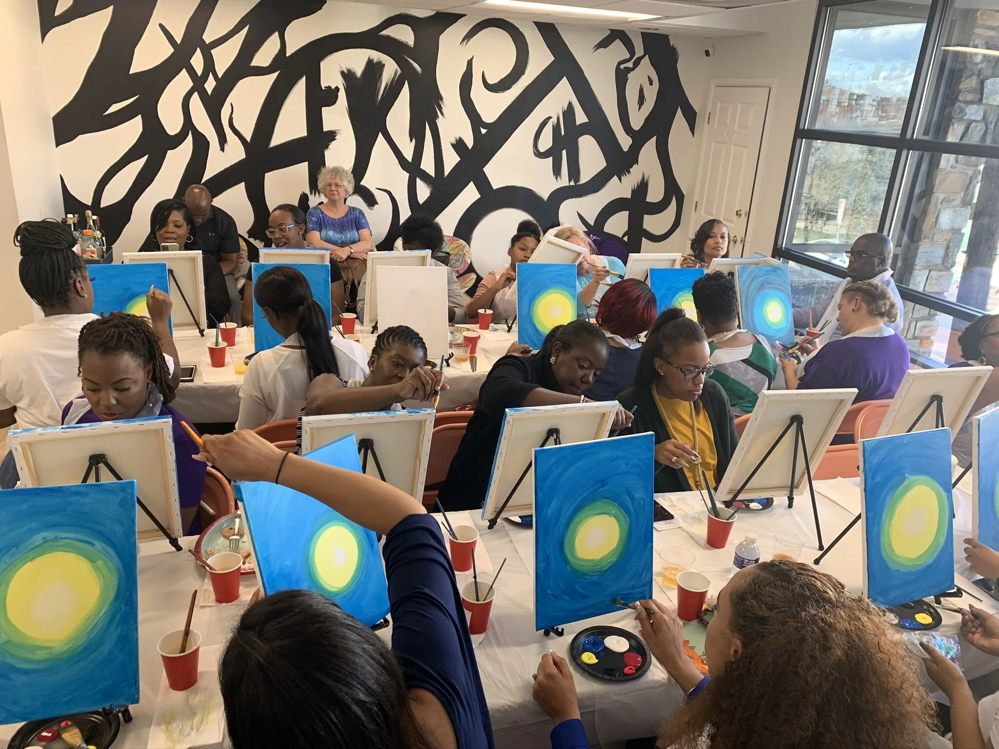 Group Paint Parties — Artbae