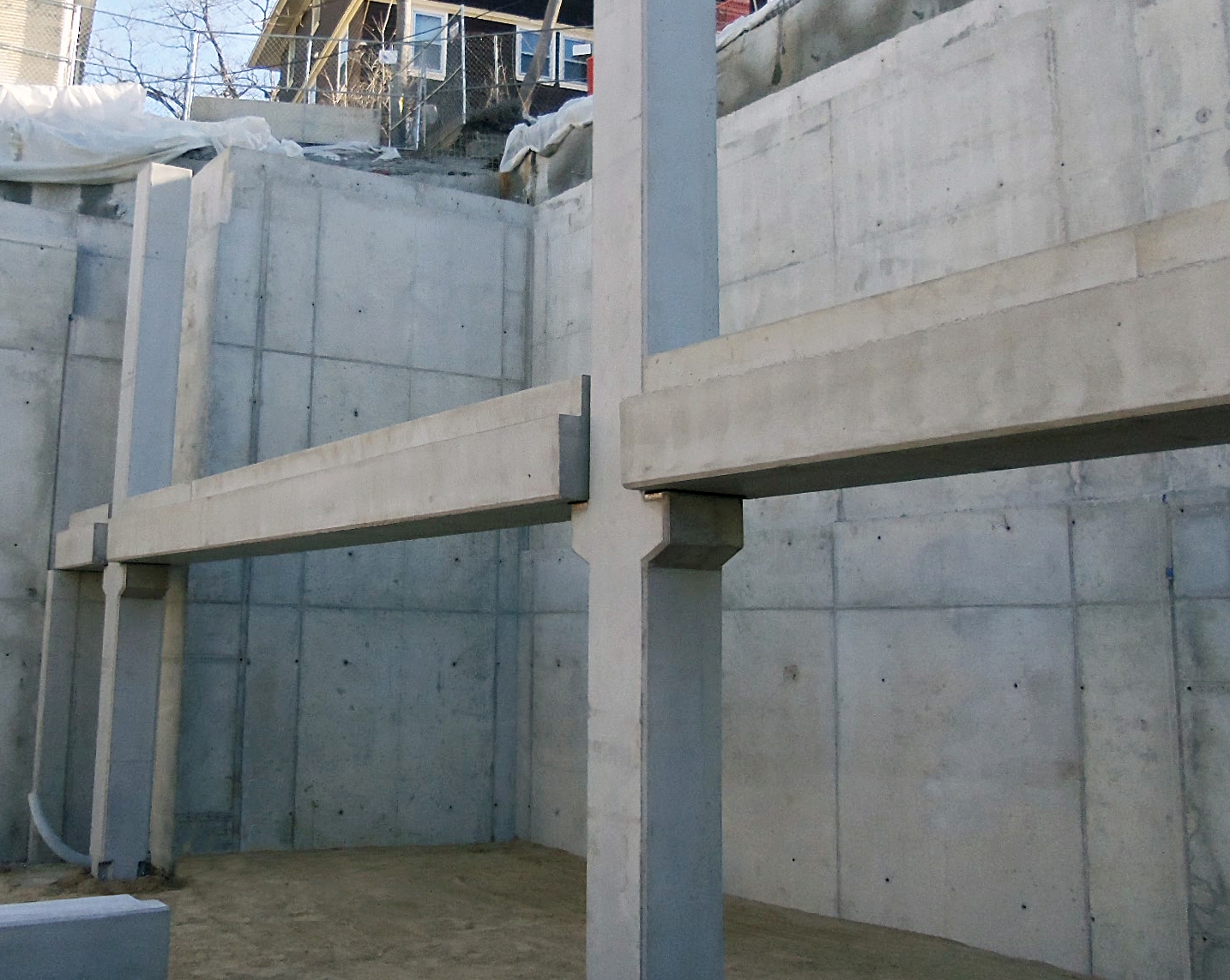 Precast Concrete Beams And Columns Mid States Concrete Industries
