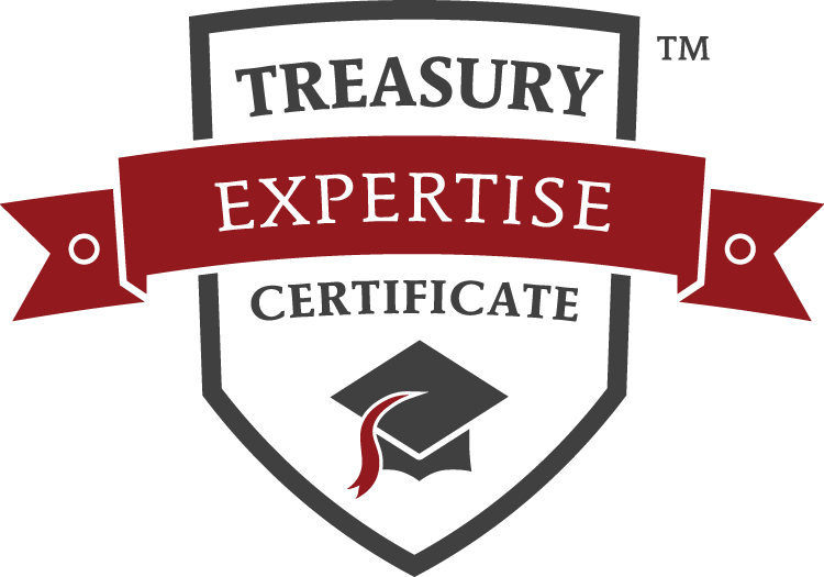 The Treasury Expertise Certificate — Higher Education Training Services