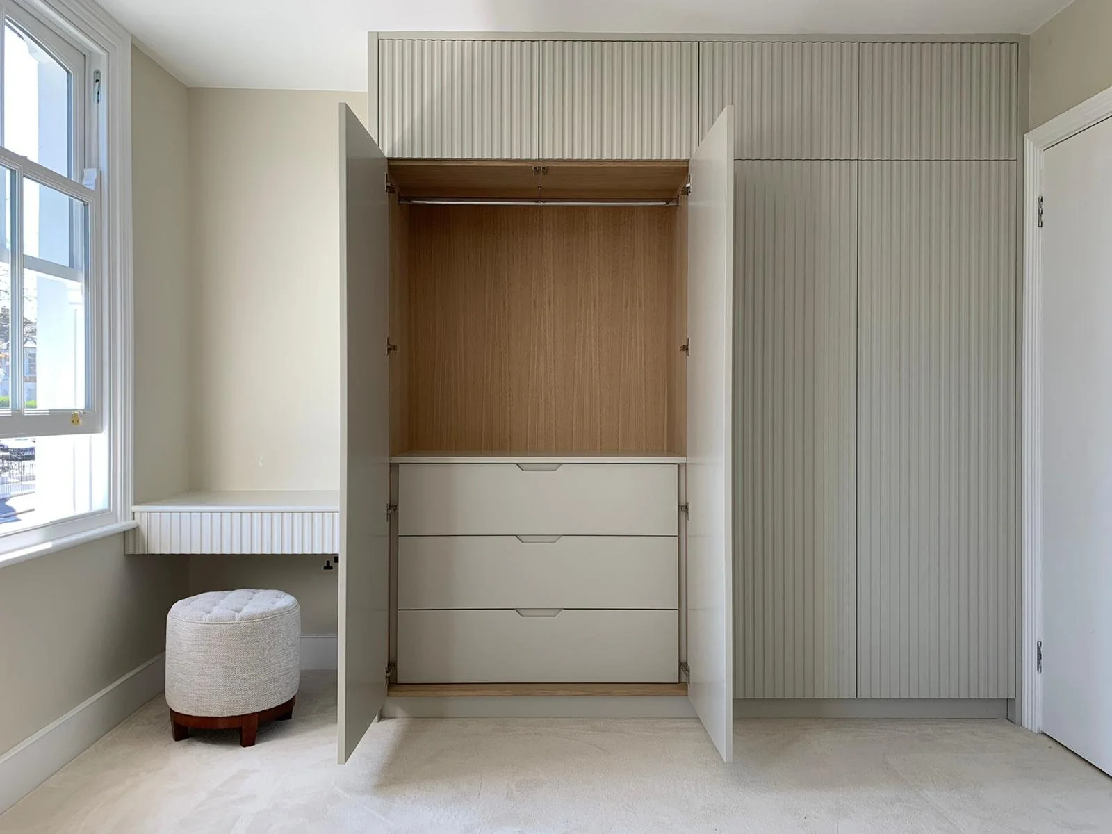 Wardrobes. Rattan, reeded, panelled, shaker — Browson Design and Build ...