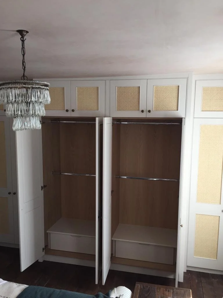 Wardrobes. Rattan, reeded, panelled, shaker — Browson Design and Build ...
