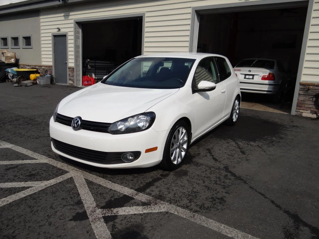 2011 VW Golf TDI 2 door - White — BN Imports