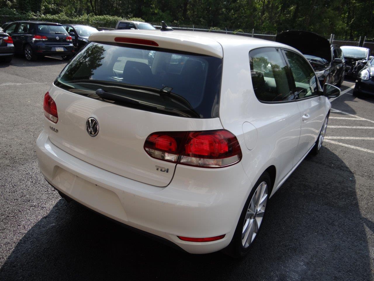 2011 VW Golf TDI 2 door - White — BN Imports