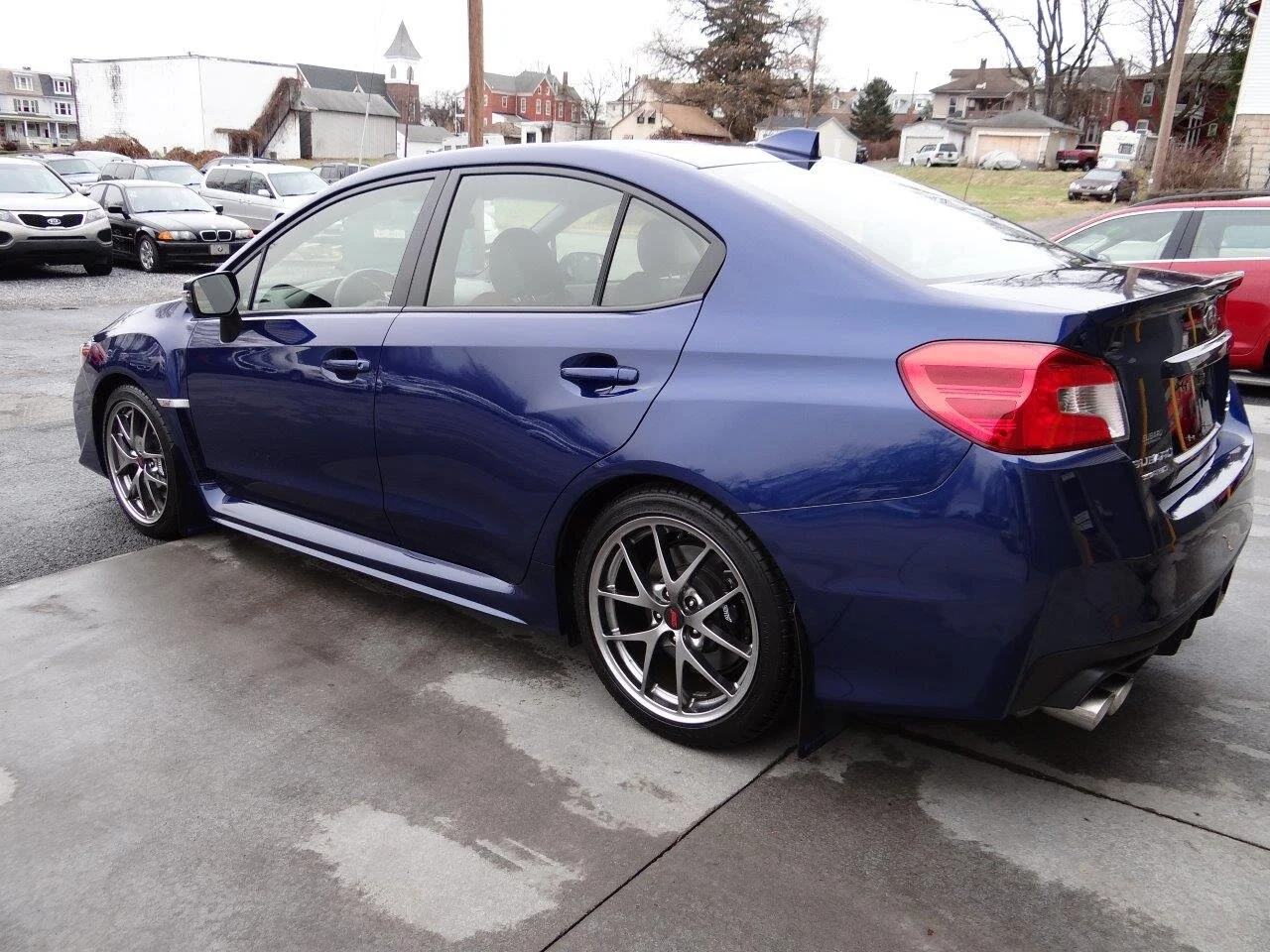 2016 Subaru WRX STi - Lapis Blue — BN Imports