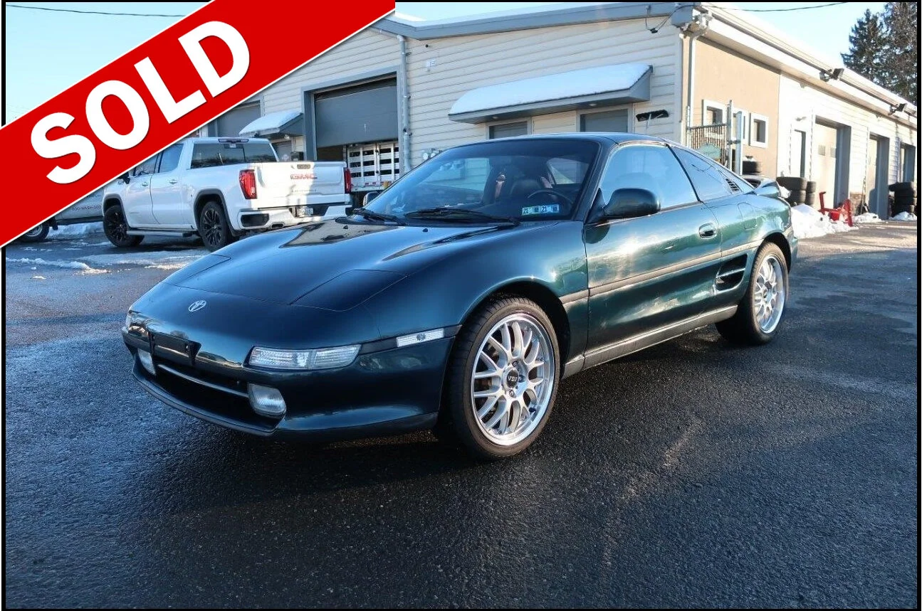 1991 Toyota MR2 Turbo - Aquamarine — BN Imports