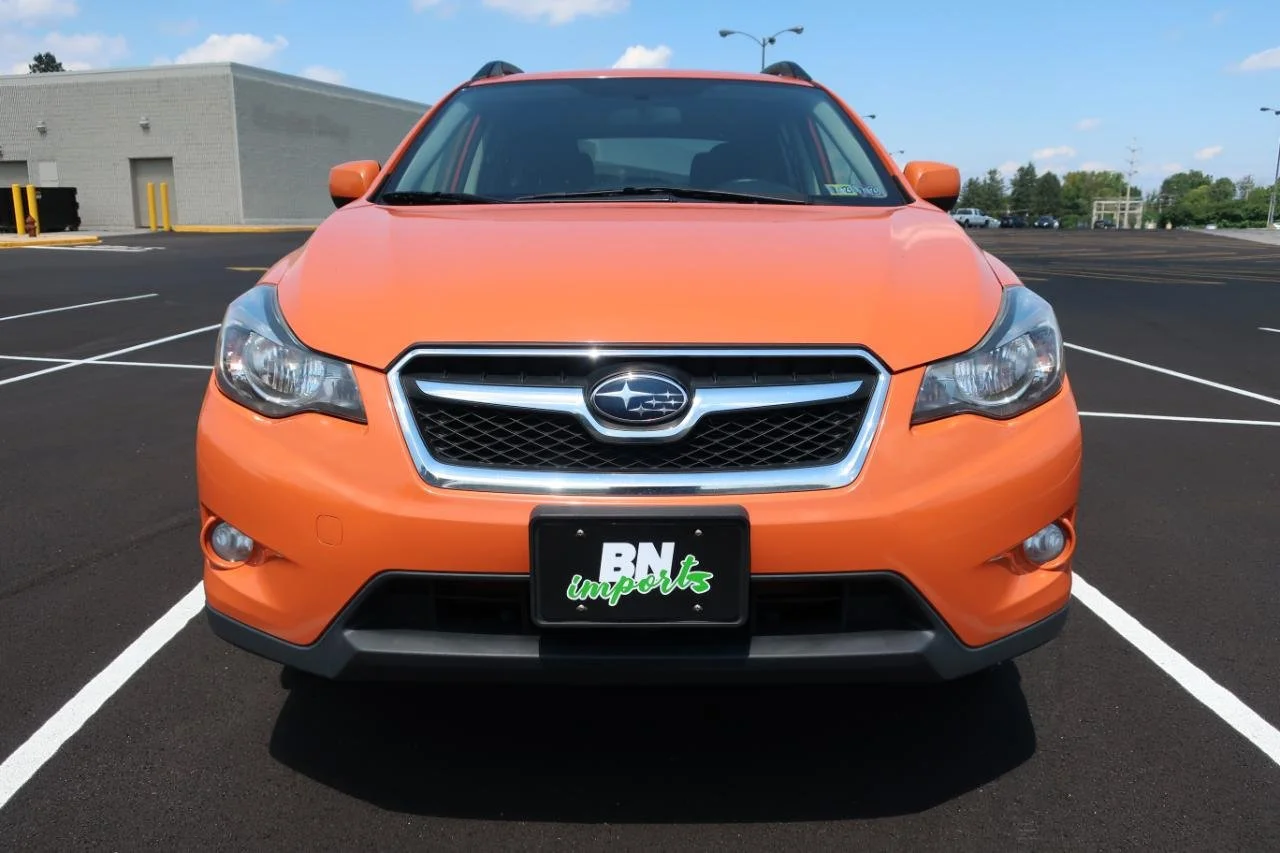 2014 Subaru XV Crosstrek Orange Lifted TE37 — BN Imports