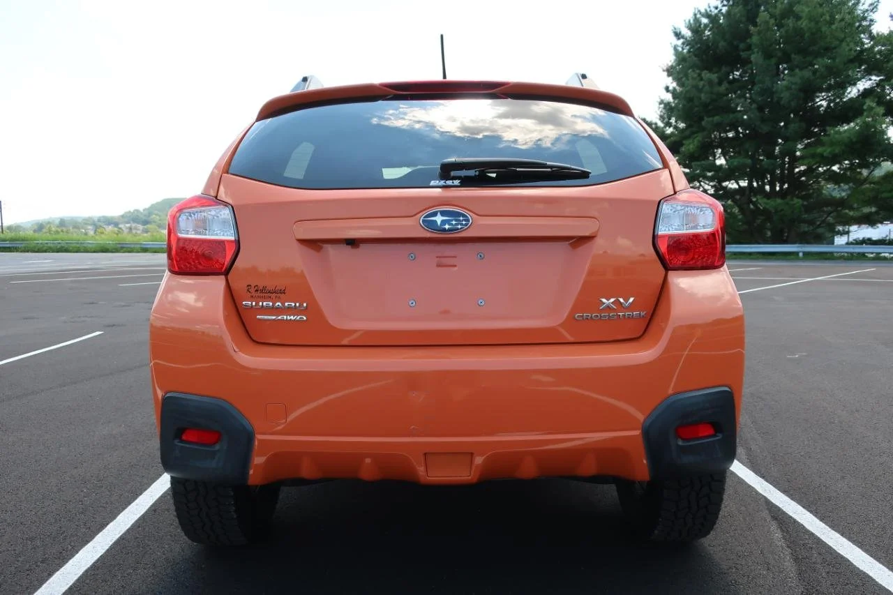 2014 Subaru XV Crosstrek Orange Lifted TE37 — BN Imports