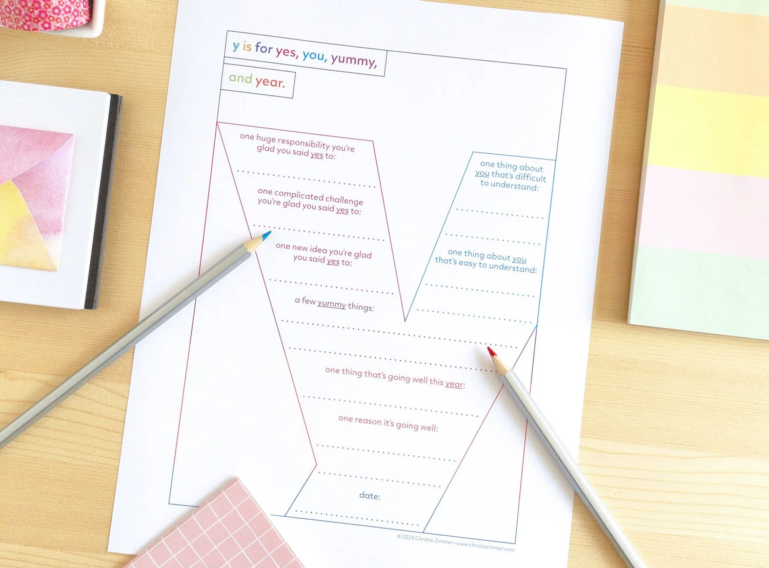 Say Yes to 7 Quick New Prompts to Energize Your Journaling: Letter Y ...