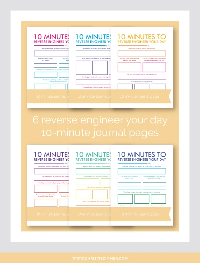 Journal Page Bundles - Printable Guided Journal Pages — Christie Zimmer