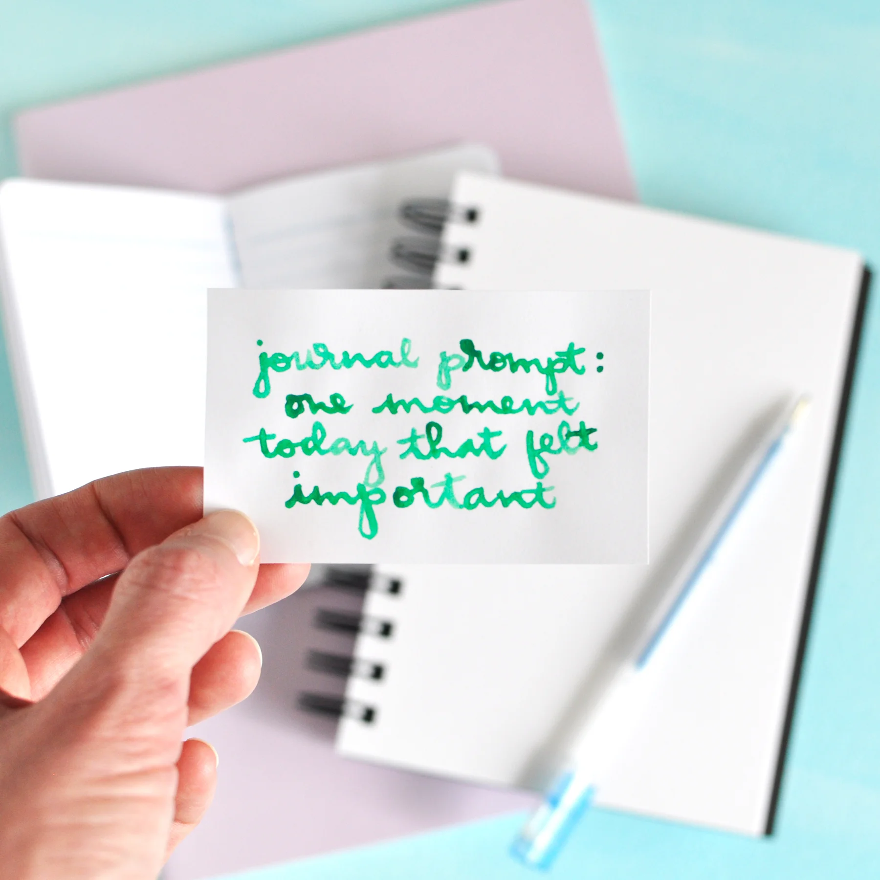 Journal prompt - important moments — Christie Zimmer