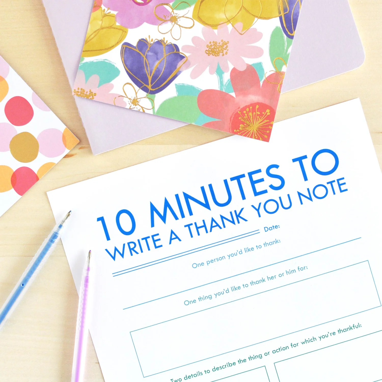 How to Use Your Journal to Write a Thank You Note — Christie Zimmer