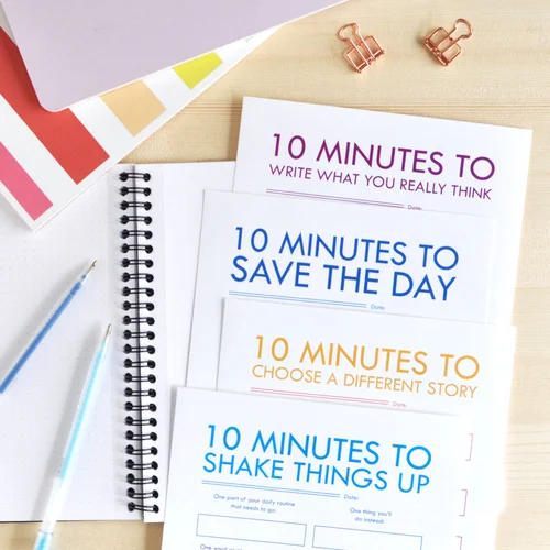 New 10 Minute Journal Pages! — Christie Zimmer