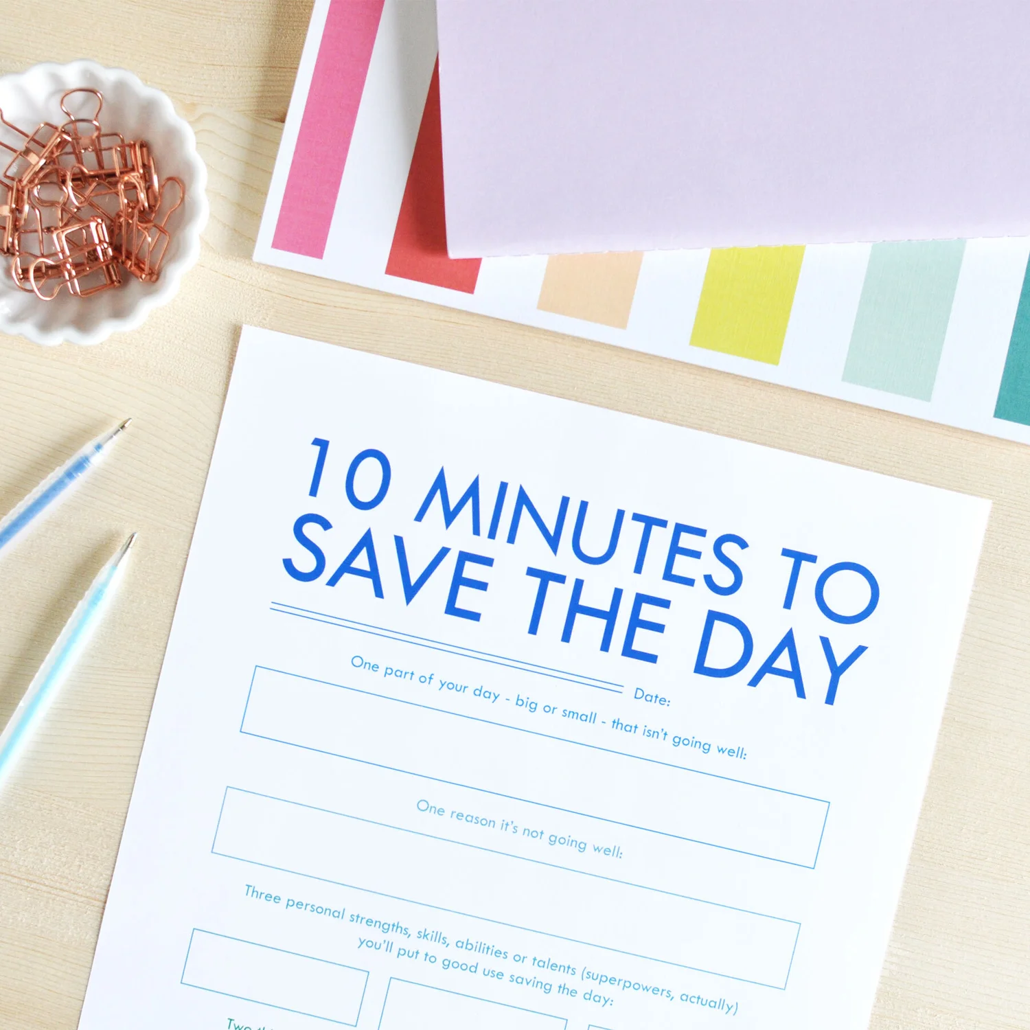 New 10 Minute Journal Pages! — Christie Zimmer