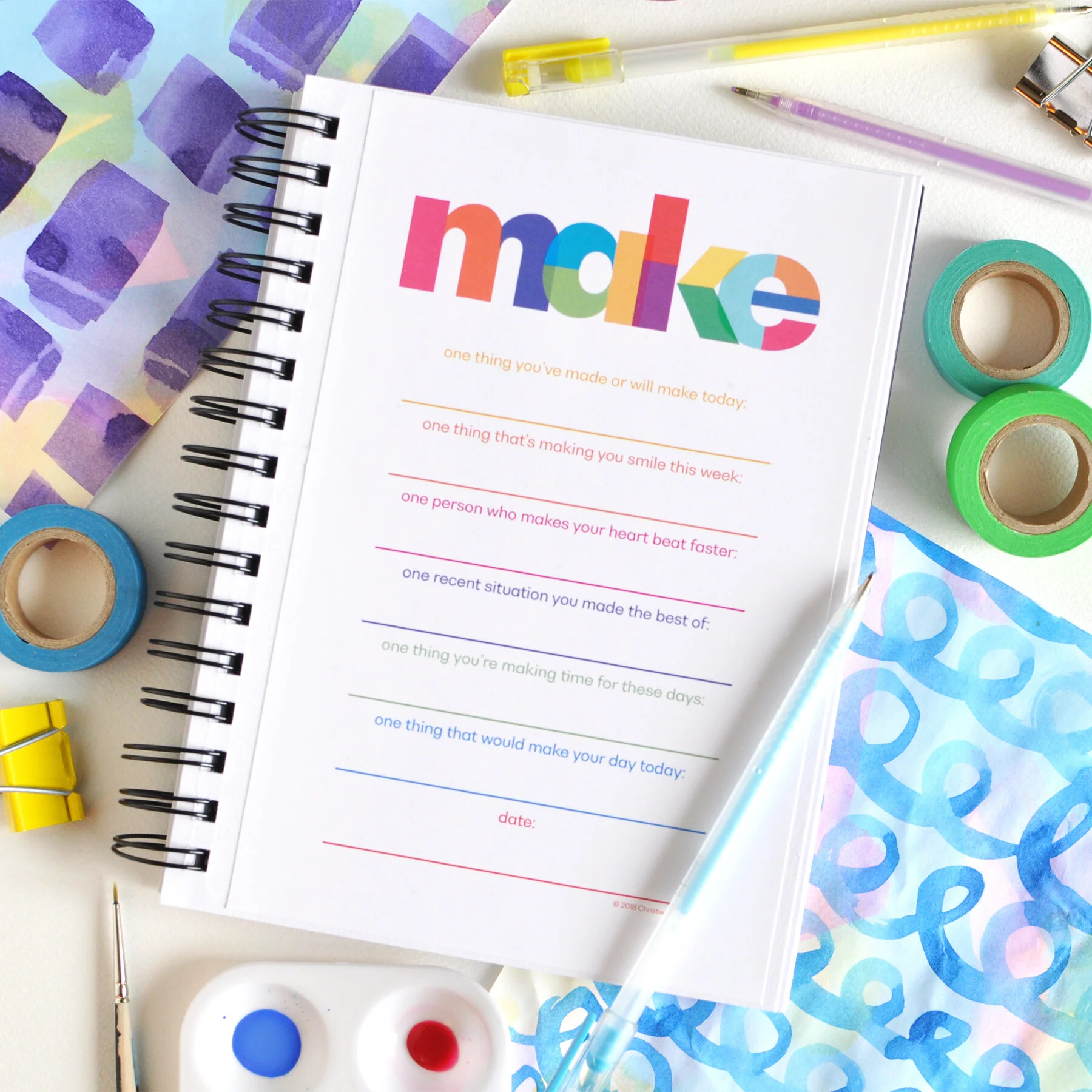 Printable Guided Journal Pages — Christie Zimmer