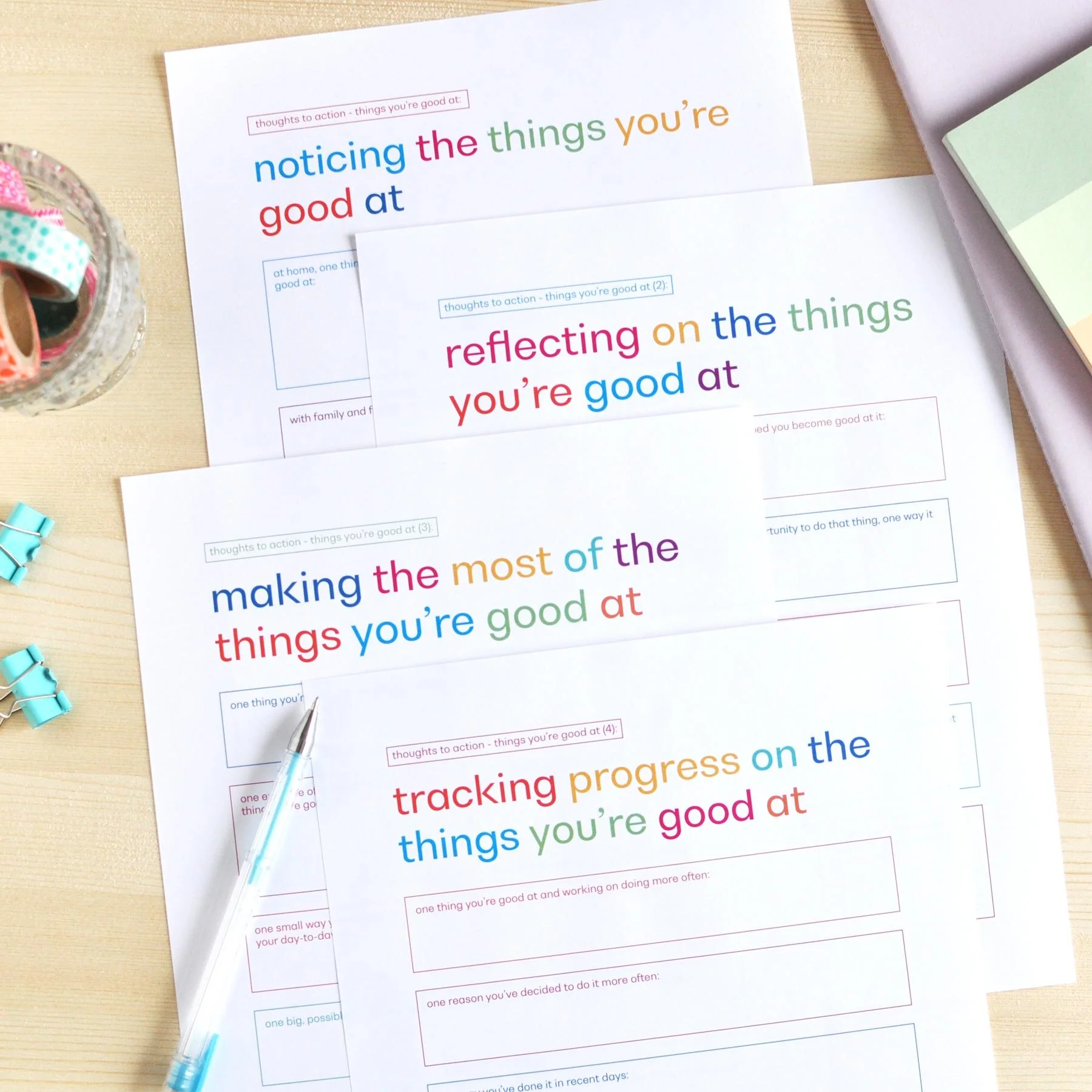 Printable Guided Journal Pages — Christie Zimmer