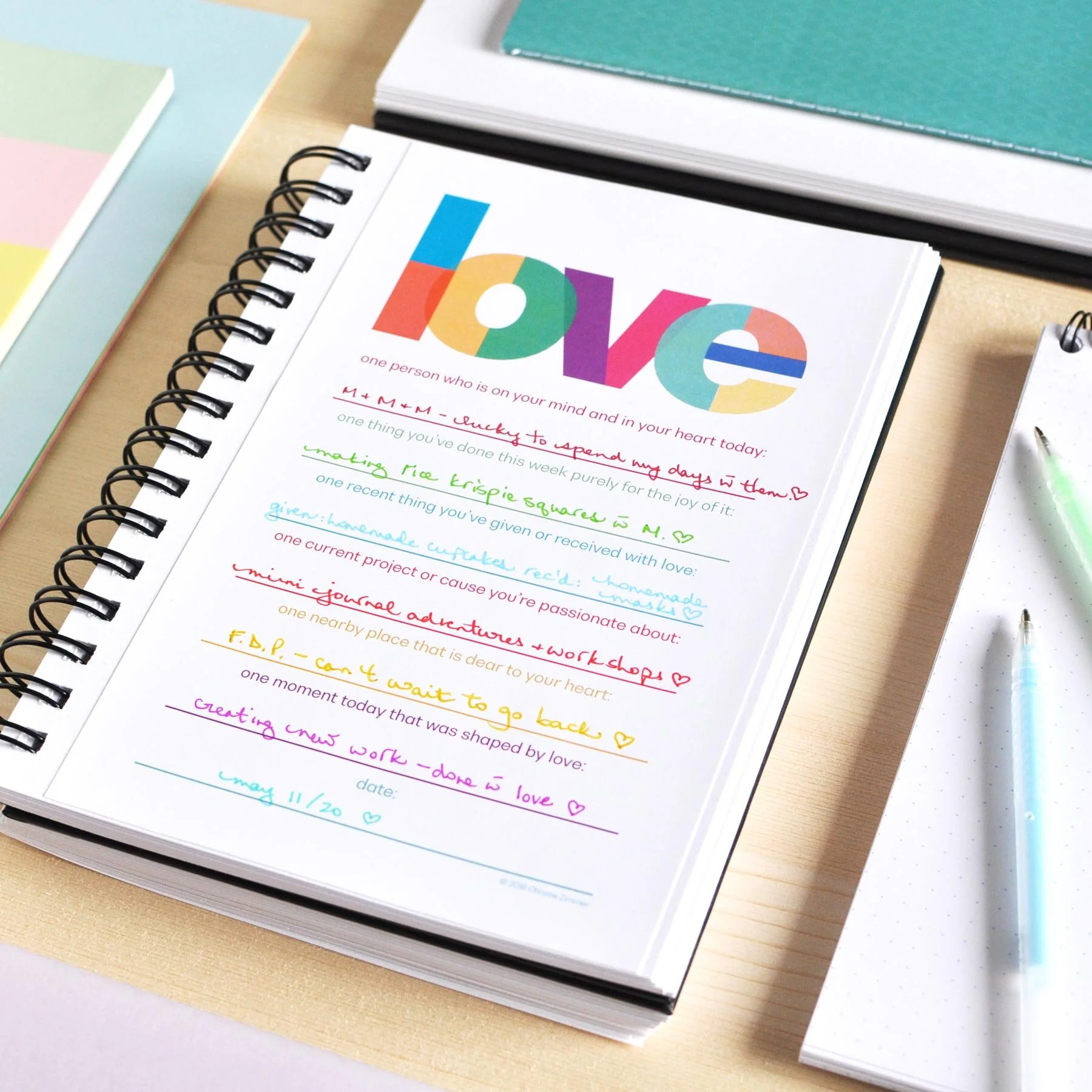Love - Free printable journal page roundup — Christie Zimmer