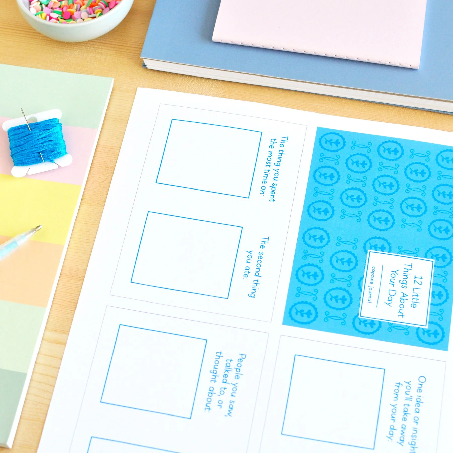 Capsule Journals: One idea, from beginning to end — Christie Zimmer