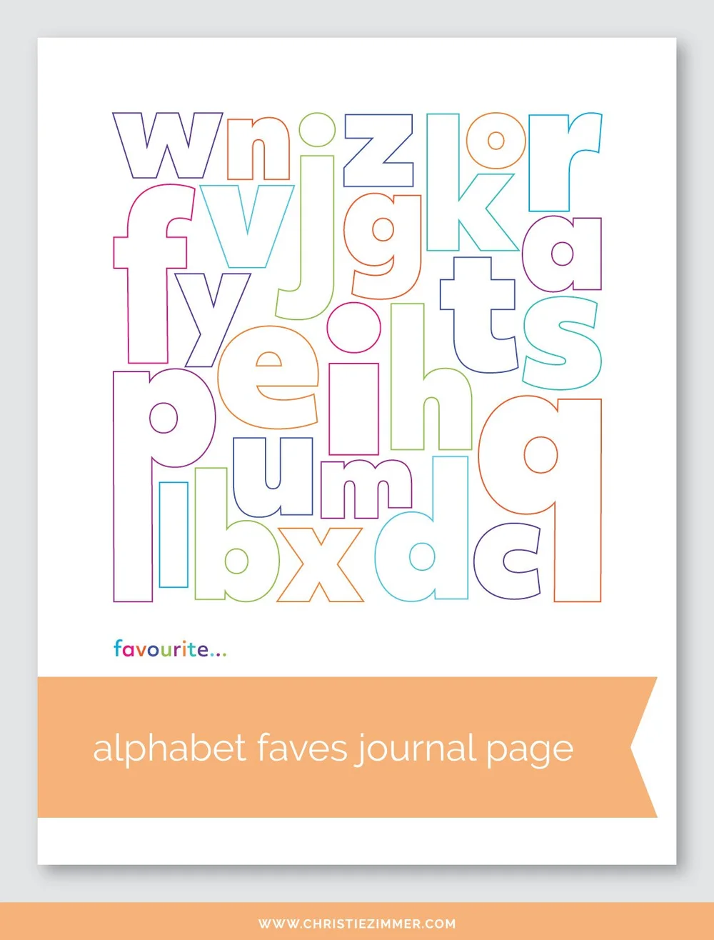 From My Journal to Yours — Christie Zimmer