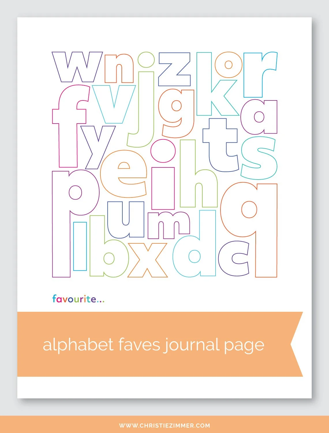 From My Journal to Yours — Christie Zimmer