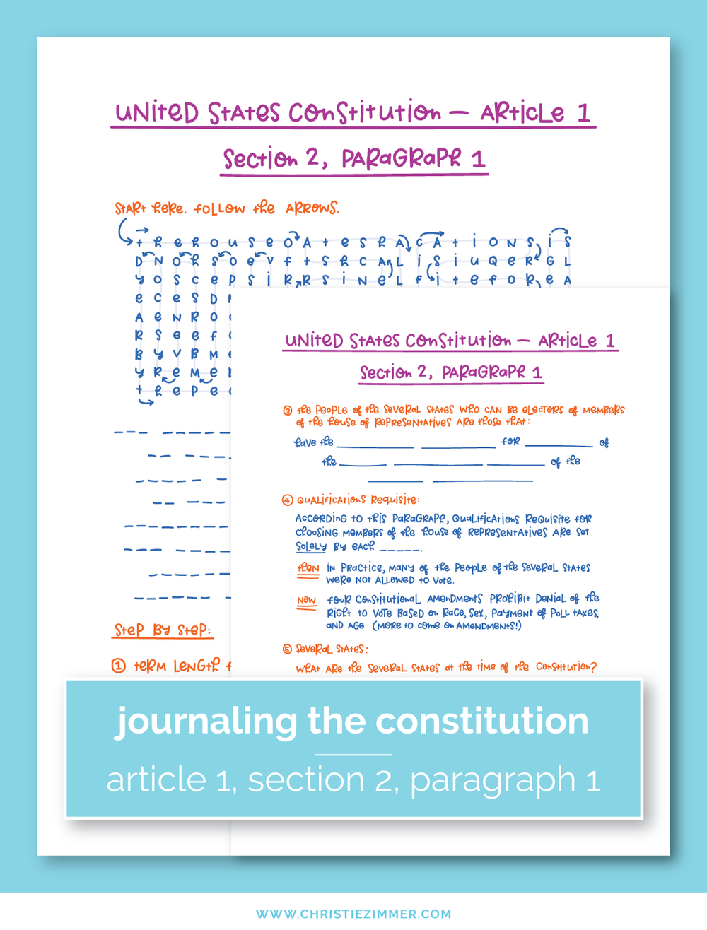 Constitution — Christie Zimmer