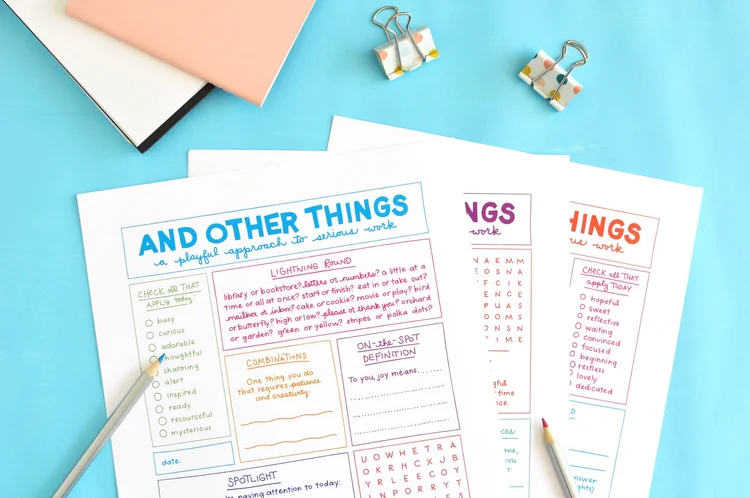 How to turn colourful prompts and puzzles into meaningful journaling ...