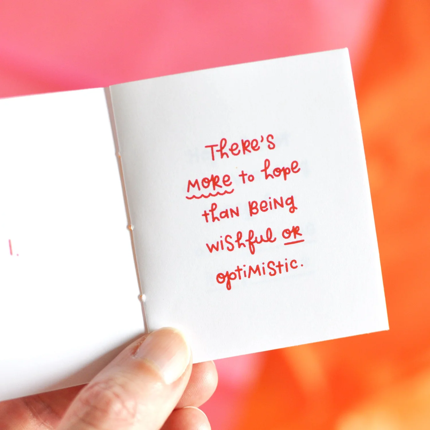 5 Quick Things About Hope - Mini Journal — Christie Zimmer
