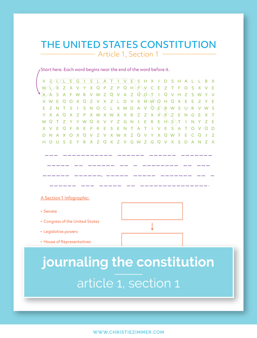 Constitution — Christie Zimmer