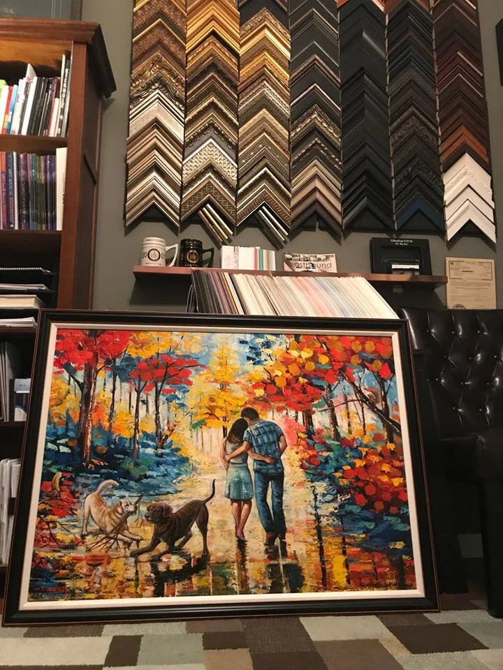 Learn how to frame — charlestonframes