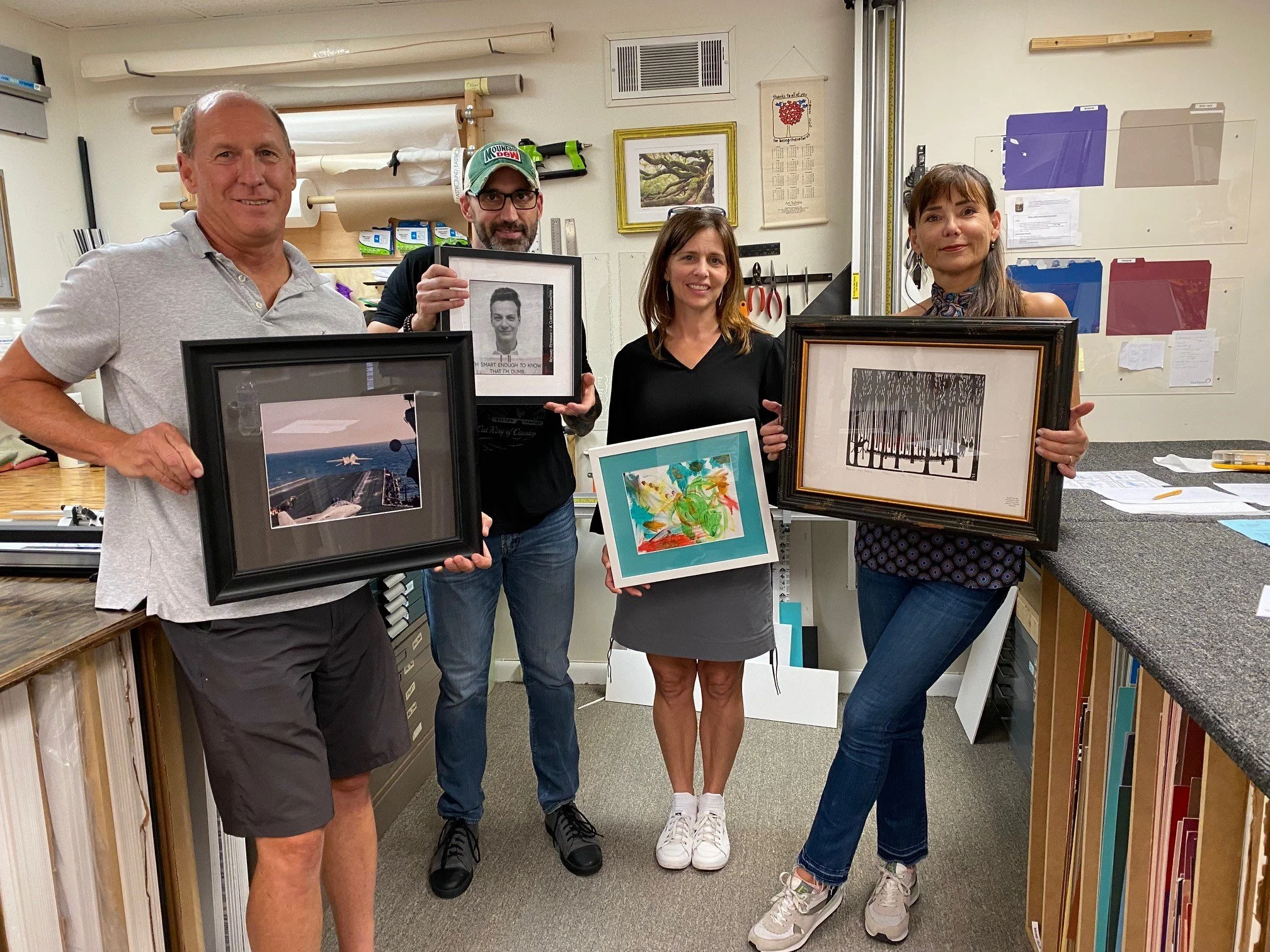 Learn how to frame — charlestonframes