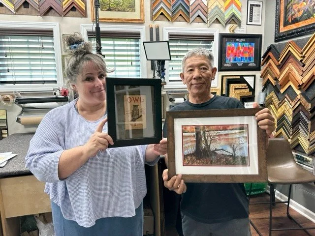 Learn how to frame — charlestonframes