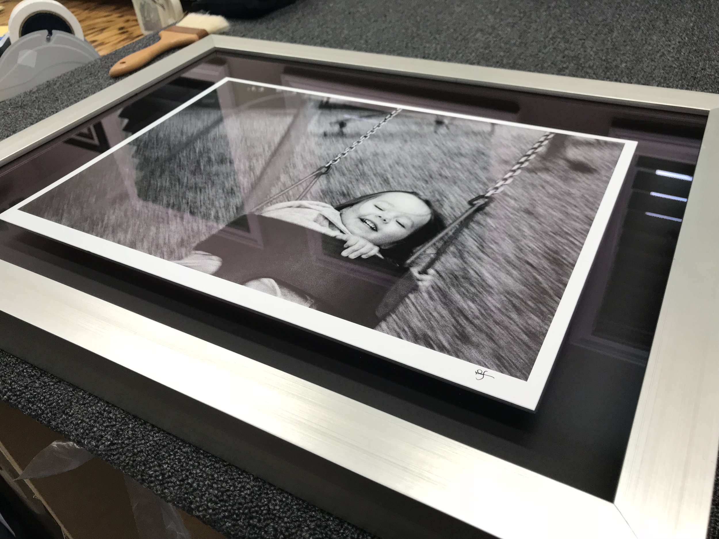 Floating art — charlestonframes