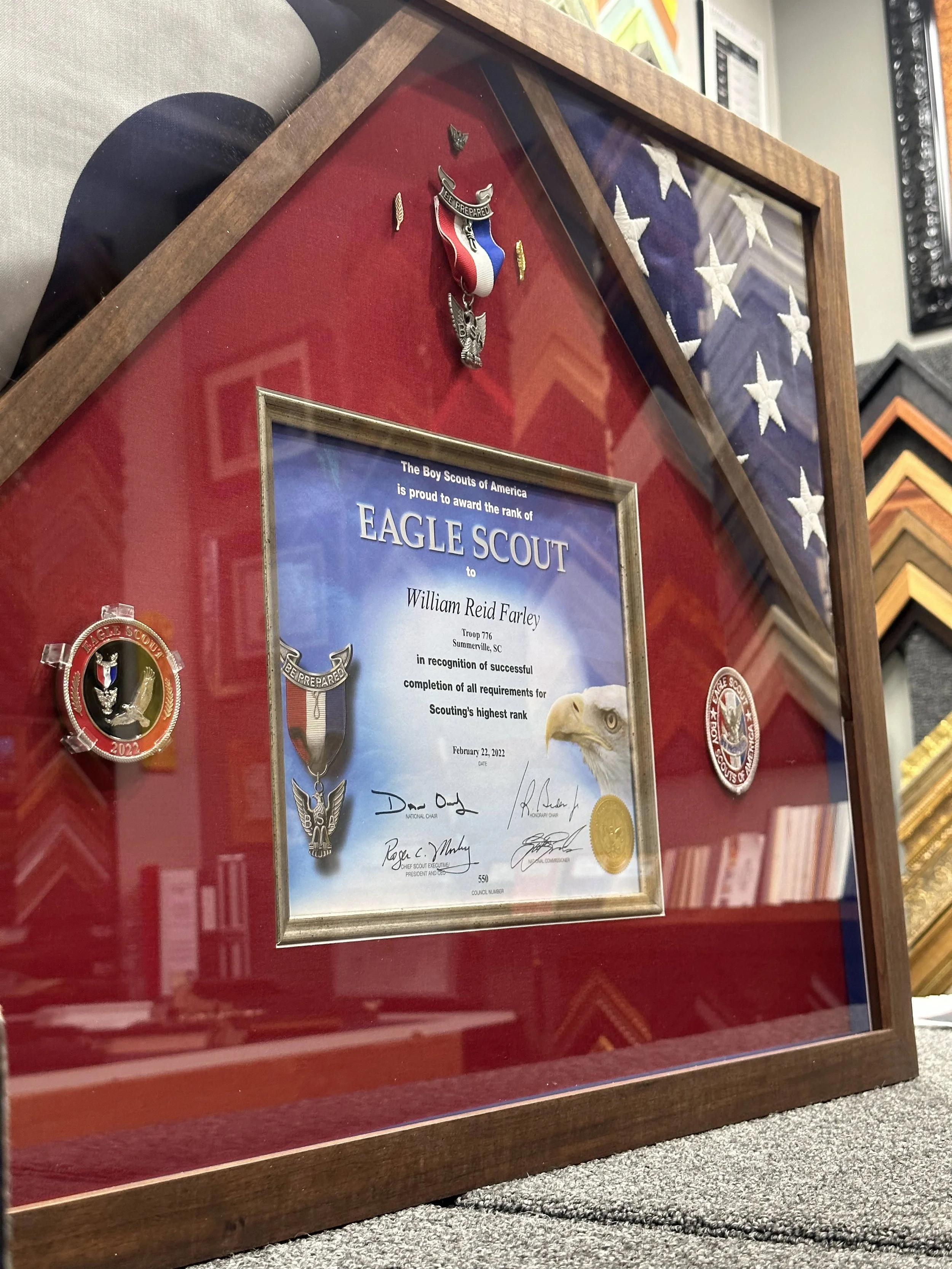 Shadowboxes — charlestonframes