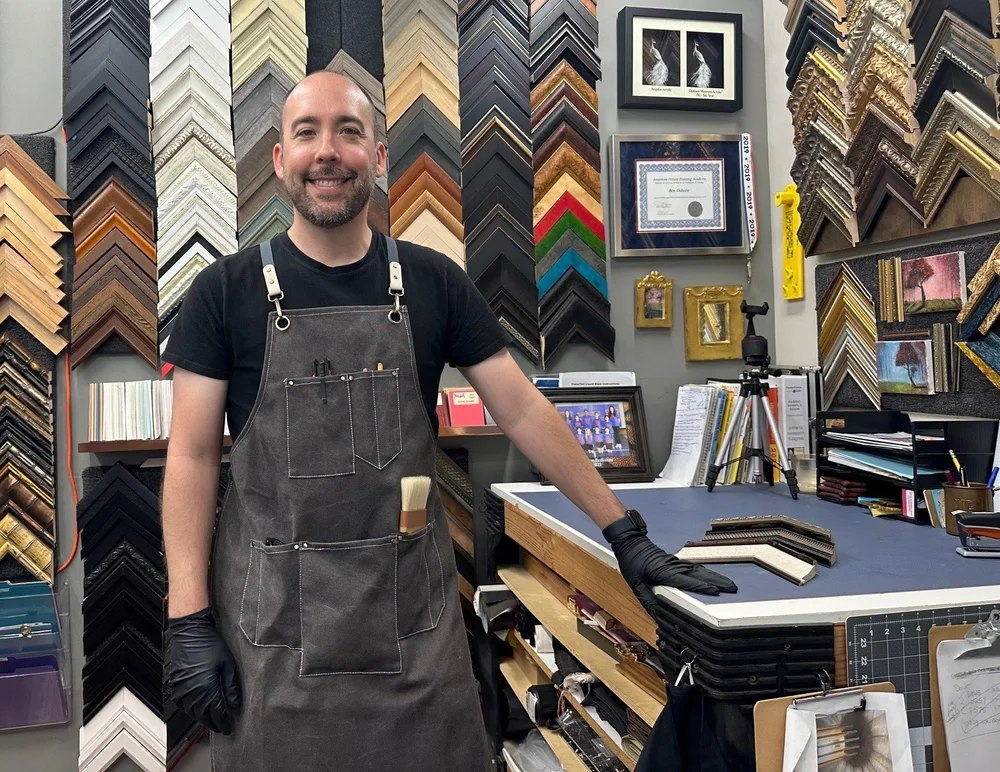 Learn how to frame — charlestonframes