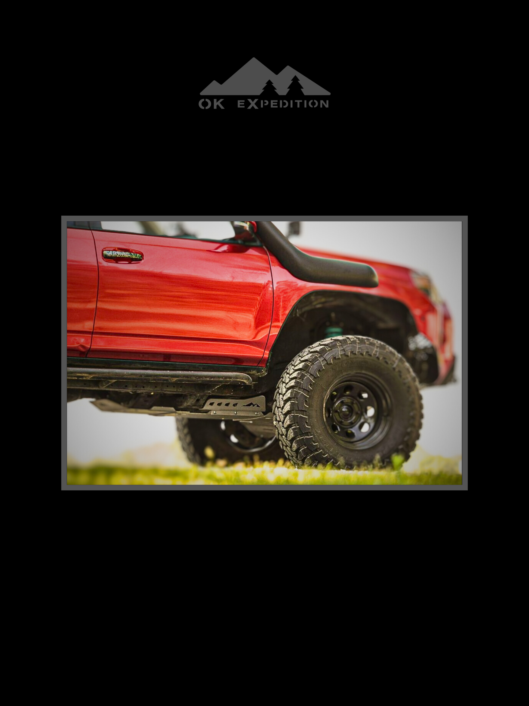 2010+ 4RUNNER Engine & Transmission Skid Plates (w/KDSS) — OK eXpedition